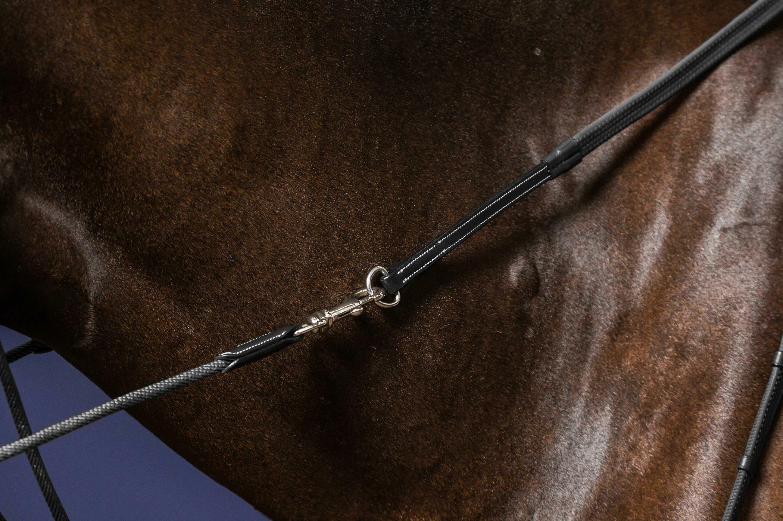 Rênes Gogue Commandé Caoutchouc 1/2 Noir Full Working By Dyon - Dy’on